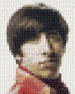 Pixel Perfect Portraits Created From Old Keyboard Keys [12 Pics]
