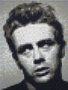Pixel Perfect Portraits Created From Old Keyboard Keys [12 Pics]