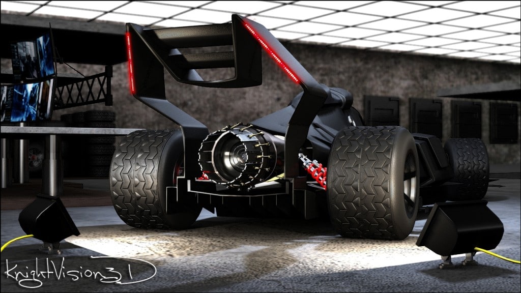 Batman Concept F1 Race Car Will Make You Drool For Speed