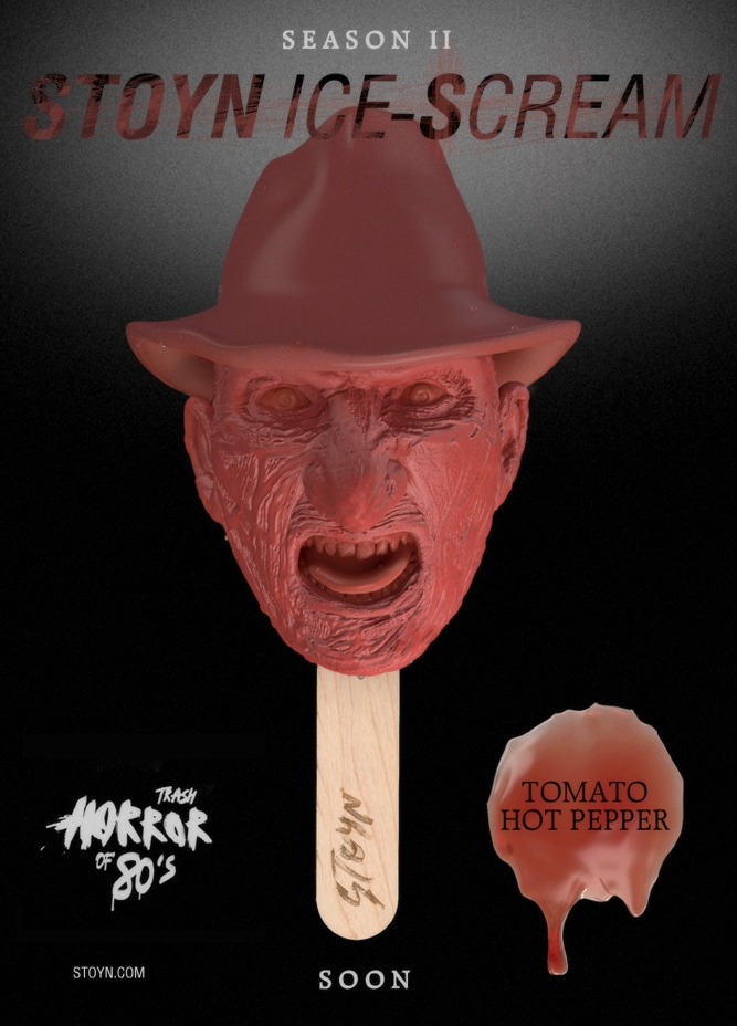 Horror Ice Cream Popsicles Based On '80s Movie Villains