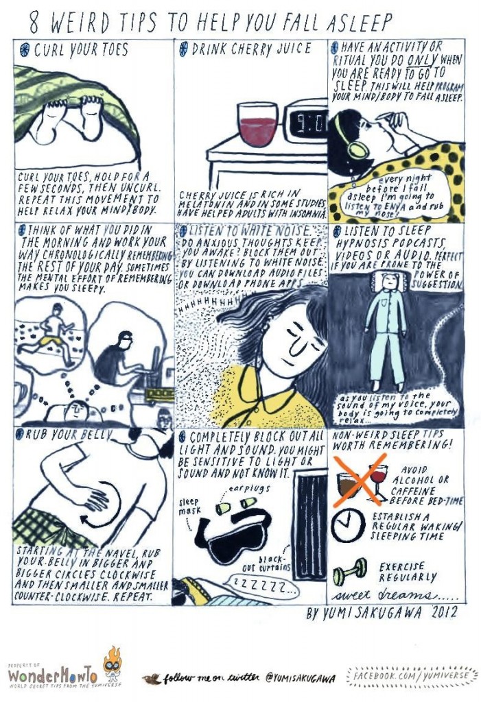 8 Unusual Little Tips & Tricks To Help You Fall Asleep