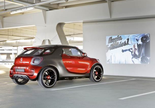 Custom Built Car With Front iPhone Connected Video Projector