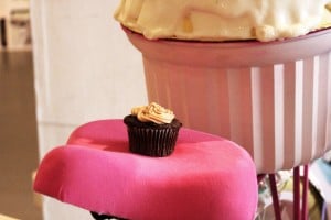 The Willy Wonka Style Candy Bike That Delivers Cupcakes