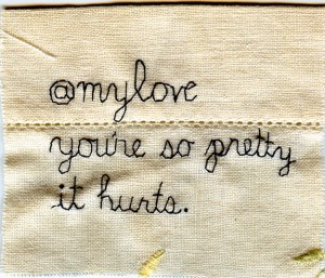 Delicately Embroidered Love Notes & Tweets To Inspire You [10 Pics]