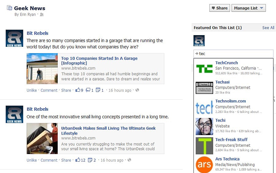 How To: Use Facebook Interests To Enhance Your Facebook Experience