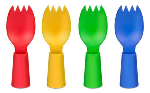 Spork Finger Utensils Will Have You Eating With Your Fingers