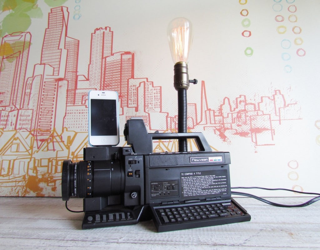 Ultimate iPhone Dock For The Retro Traveling Geek