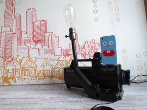 Ultimate iPhone Dock For The Retro Traveling Geek