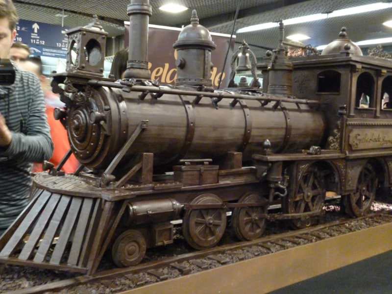 This Enormous Mouth-Watering Chocolate Train Sets A World Record
