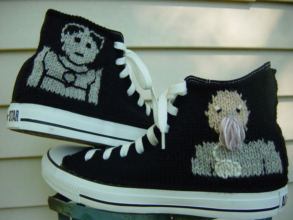 Knitted Converse Sneakers Let Your Inner Geek Come Out To Play