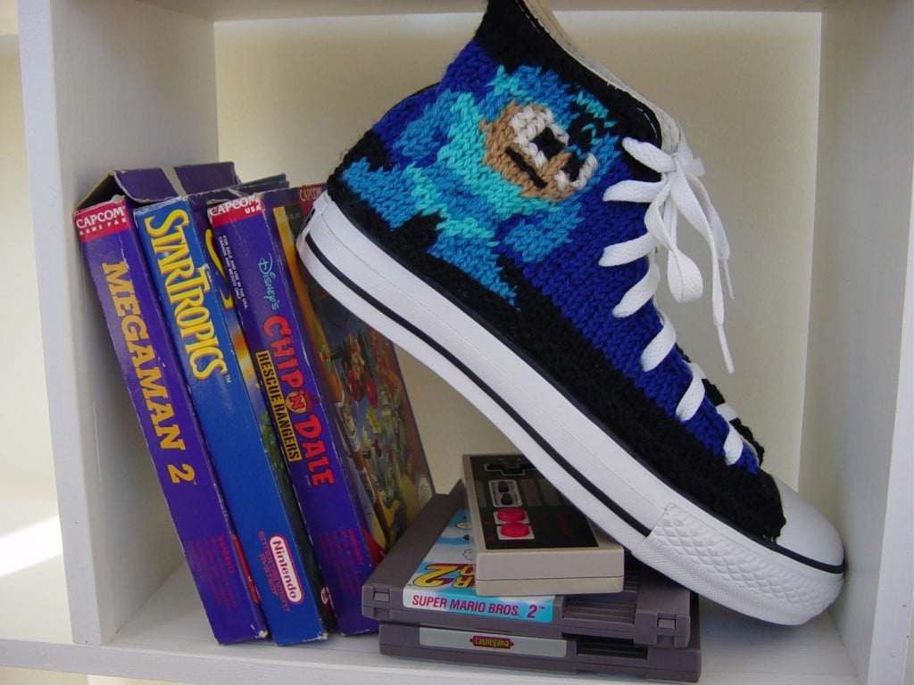 Knitted Converse Sneakers Let Your Inner Geek Come Out To Play