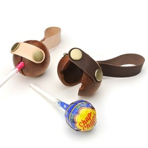 Keep Your Lollipop Safe With The Wooden Candy Lollipop Case
