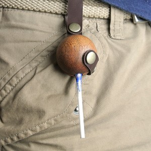 Keep Your Lollipop Safe With The Wooden Candy Lollipop Case