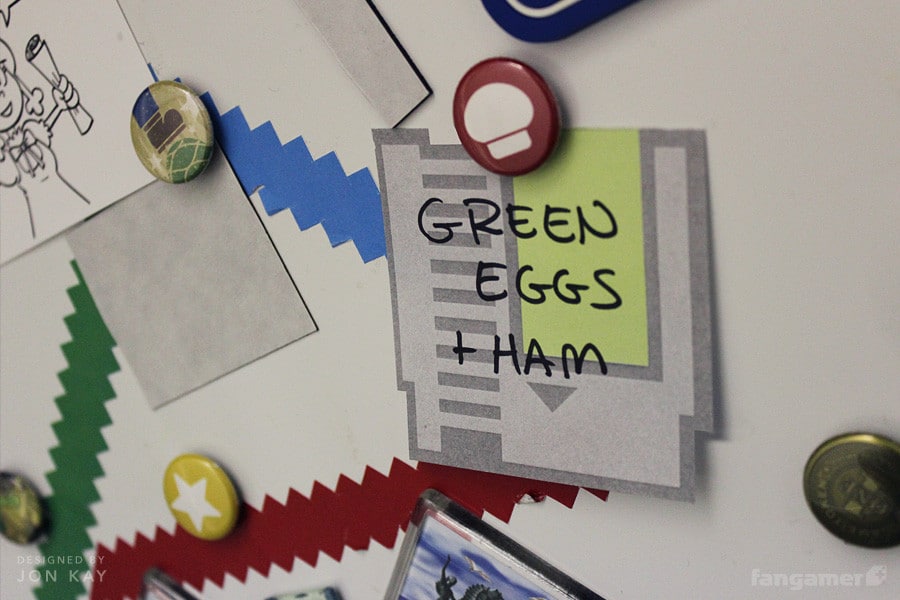 Creative Post-It Notes Now As Nintendo NES Cartridges