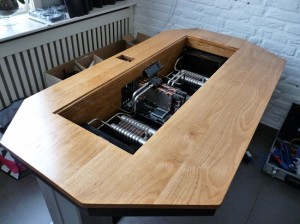 Adjustable Custom Computer Desk Mod Fit For A True Geek
