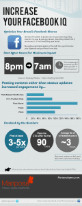 Facebook Post Optimization To Increase Lifetime & Reach [Infographic]