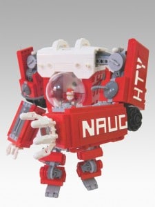 Santa LEGO Mech To Seperate The Naughty From The Nice