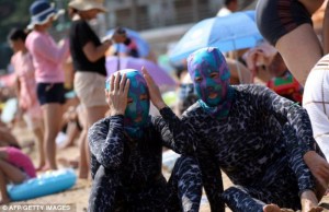 Face-Kini: The Outrageous Face Bikini That Looks Like A Ski Mask
