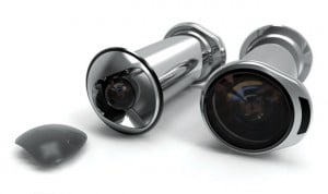 Innovative Portable Peephole Design Gives You A 360-Degree View