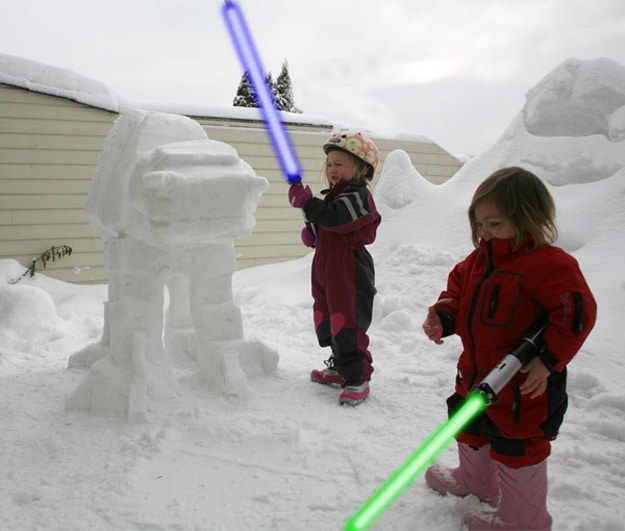 Star Wars Snow Sculptures To Inspire You [15 Pics]