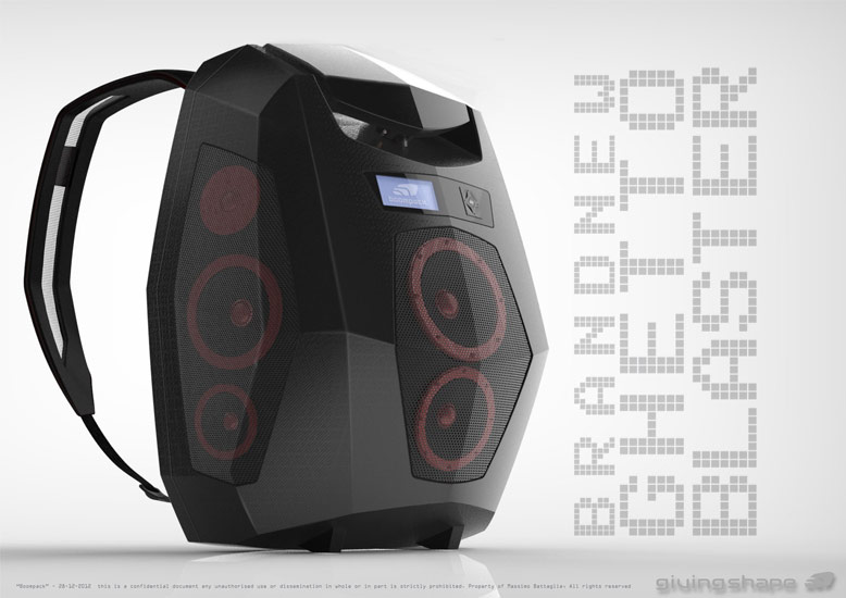 Speaker Backpack Allows You To Take The Party With You