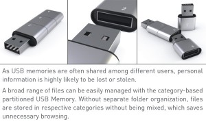 Stackable USB Flash Drive Allows Virtually Unlimited Memory
