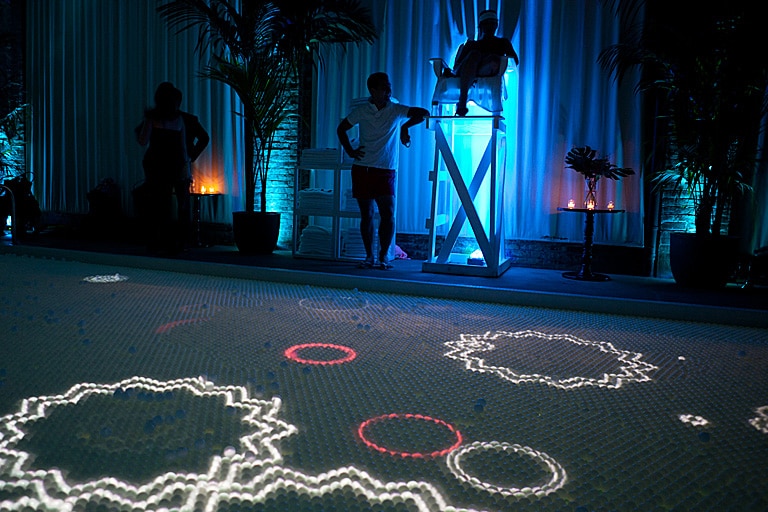 The Ultimate Pool Party: Interactive Animation Made With 65,000 Balls