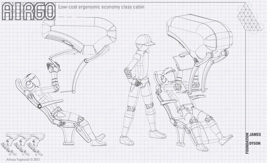 AirGo Airline Seat Design Could Change Airline Comfort Forever