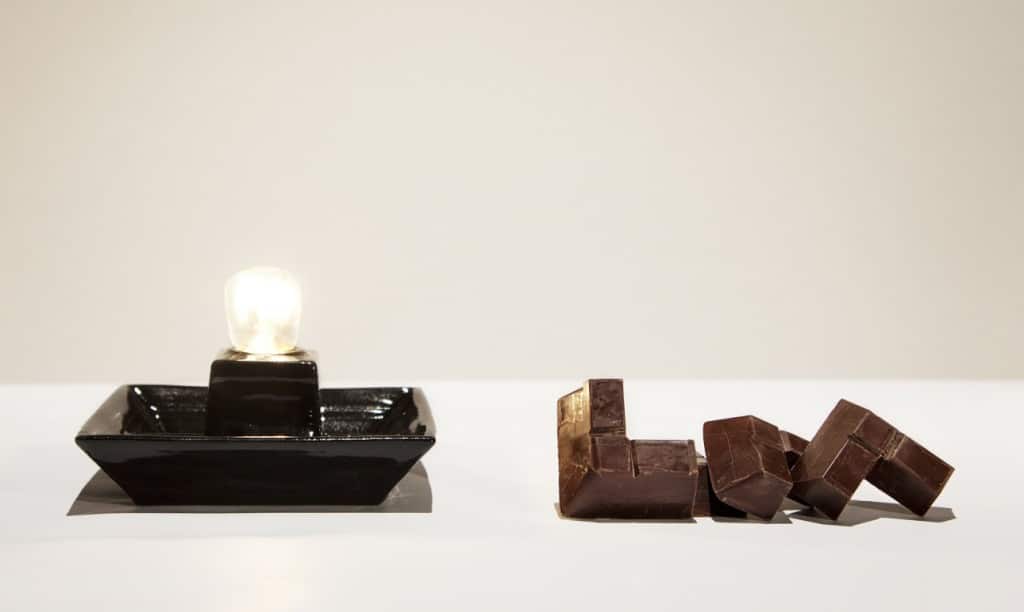 Melting Chocolate Lamp Design Is Uniquely Bright & Tasty