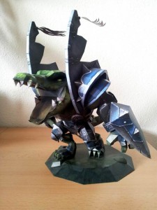 25 Incredibly Intricate Video Game Papercraft Builds