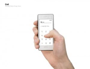 Environmentally Friendly Basic Phone Introduces Smart E-Ink Features ...