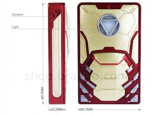 Charge Your Phone With The Iron Man Power Pack & Light Up Arc Reactor ...