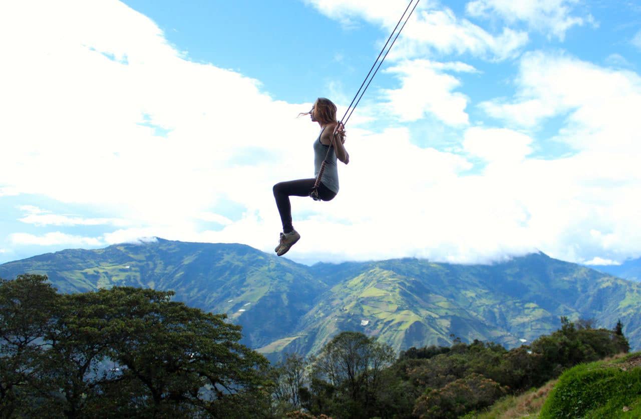 Riding A Swing Over A Cliff In Ecuador Is Bucket List Worthy [10 Pics ...