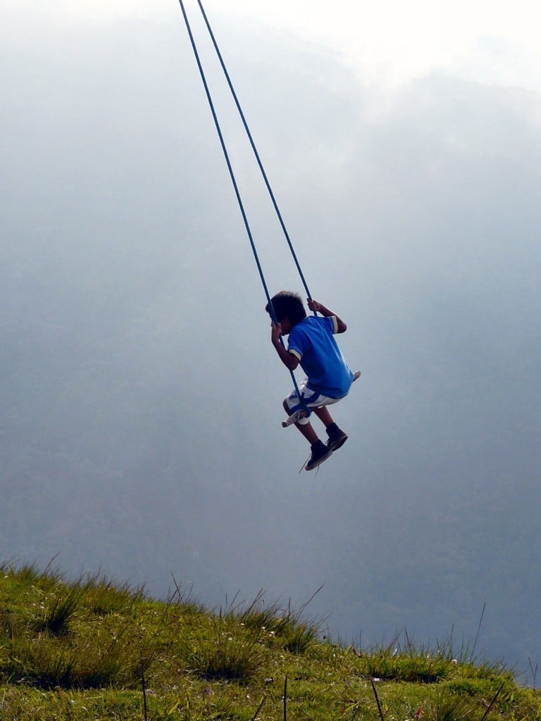 Riding A Swing Over A Cliff In Ecuador Is Bucket List Worthy [10 Pics ...