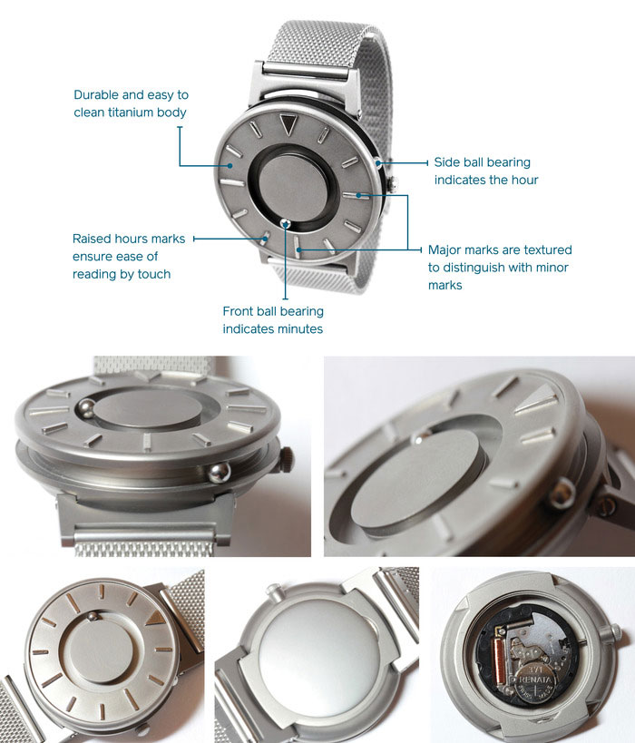 The Revolutionary Watch That Allows You To Feel The Time With A Touch ...