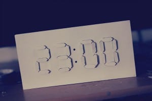Paper Clock: Recyclable Alarm Clock With An Analog Twist | Bit Rebels