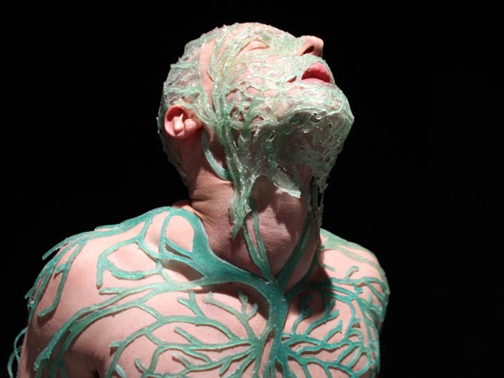 Futuristic Look At Semi-Photosynthetic Humans Growing Food With Light ...