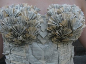 Ruffle Dress Made From Old Book Pages Is Actually Wearable & Cute | Bit ...