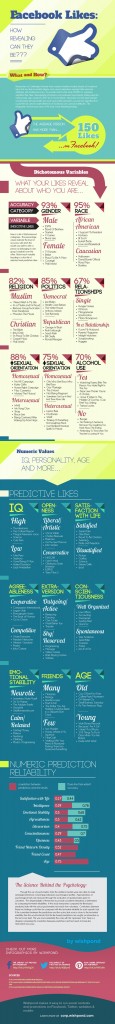 What Your Facebook Likes Say About You [Infographic] | Bit Rebels