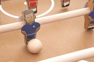 Fantastic Cardboard Foosball Table Made From All Recyclable Materials ...