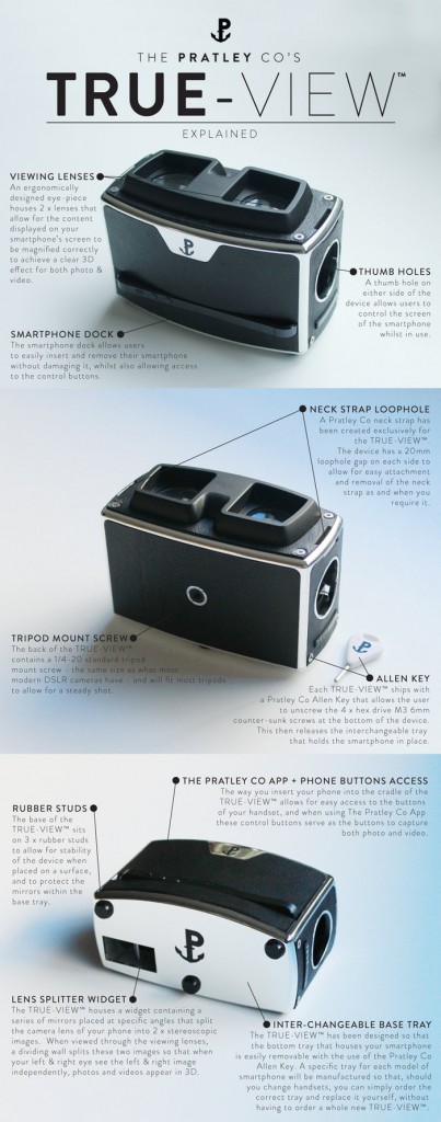 True-View: Take 3D Pictures And Videos With Your Smartphone | Bit Rebels