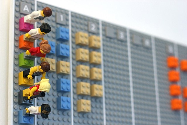 LEGO Calendar Hangs On The Wall Yet Synchronizes With Google Calendar ...