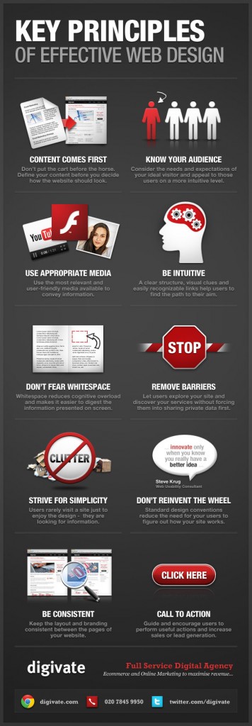 Key Principles Of Effective Web Design [Infographic] | Bit Rebels