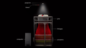 inFORM Shape Display Allows User To Physically Hold Objects From Afar ...