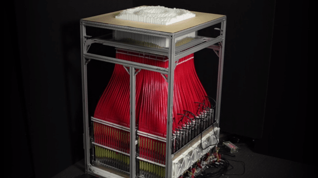 inFORM Shape Display Allows User To Physically Hold Objects From Afar ...