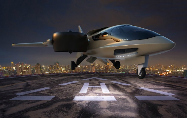 Personal Jet Takes Off Vertically So You Can Keep It On Your Driveway ...