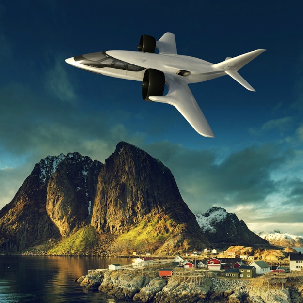 Personal Jet Takes Off Vertically So You Can Keep It On Your Driveway ...