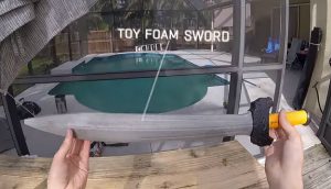 Backyard Scientist Creates An Aluminum Flaming Sword | Bit Rebels