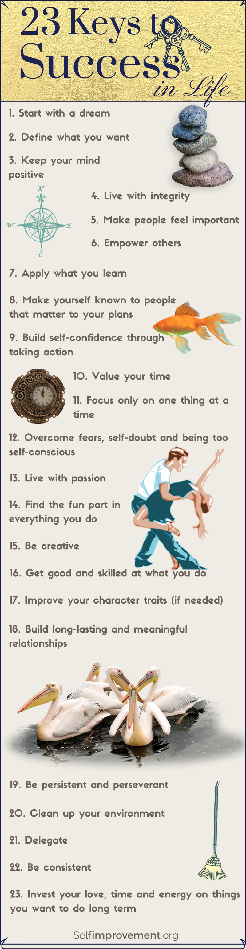 23 Keys To Success – How To Start Your Success Journey [Infographic ...