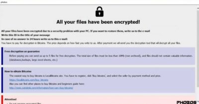 How To Remove Phobos Ransomware And Decrypt Your Files | Bit Rebels